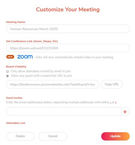 Setting up a Lean Coffee meeting